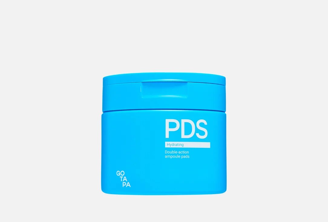 Go Tapa Double-action ampoule PADS Увлажняющие пэды для лица с двойным действием 60 шт
