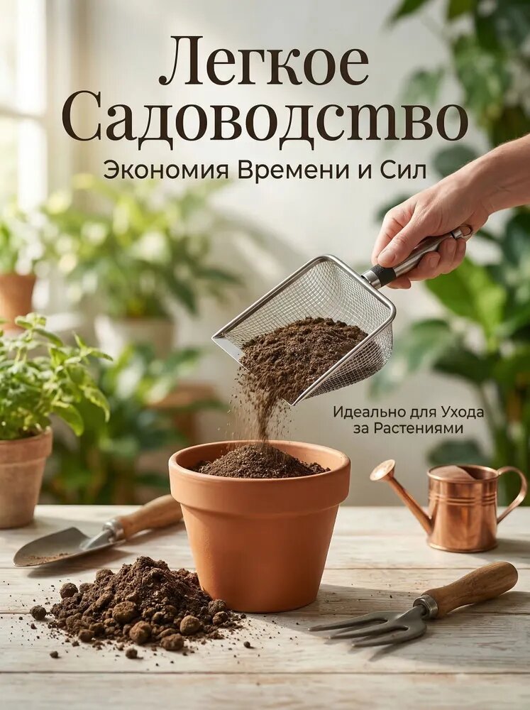 Сито садовое,30х15х5см — фото 1