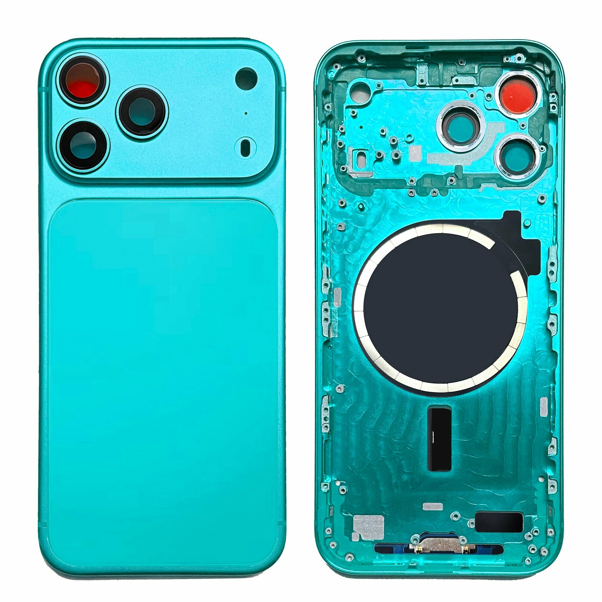 Набор для самостоятельного ремонта задней крышки корпуса для iPhone 17 Pro с инструментами-фиолетовый