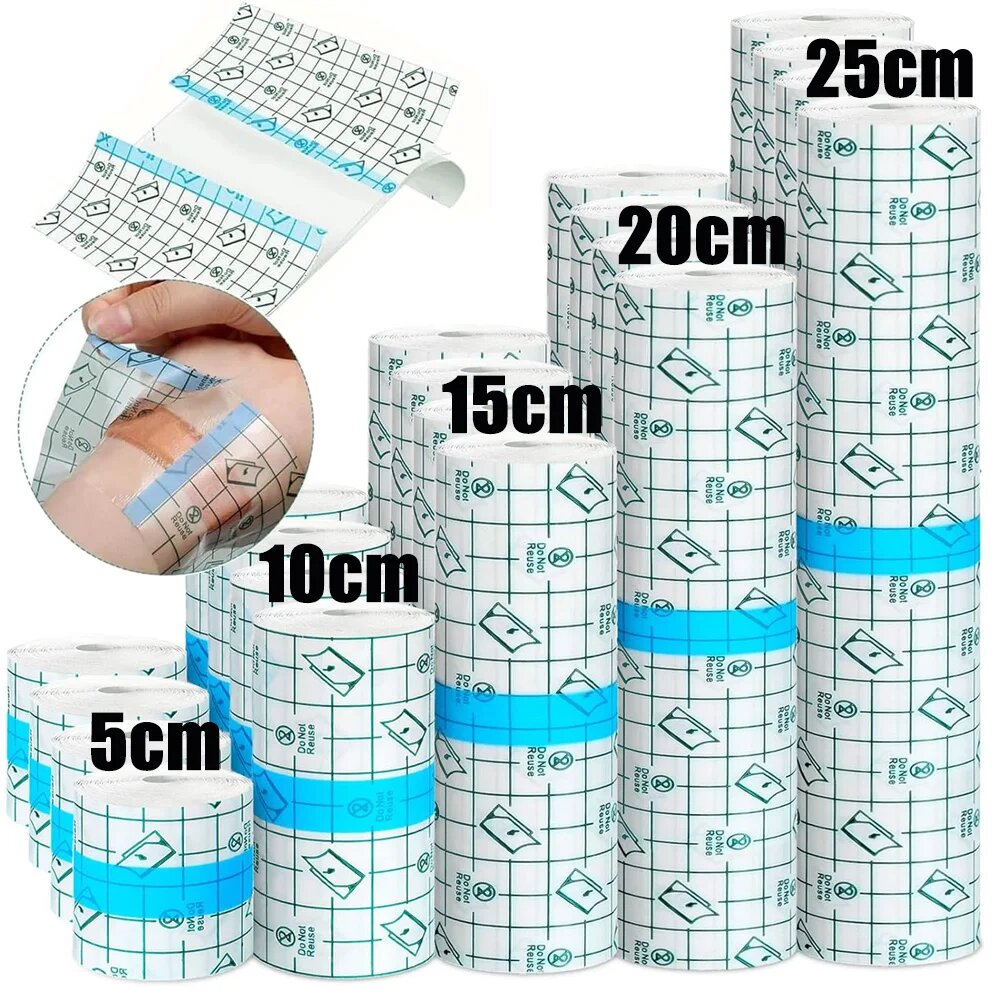 Прозрачная водонепроницаемая пленка для заживления татуировок Gakonp 2M x 25CM