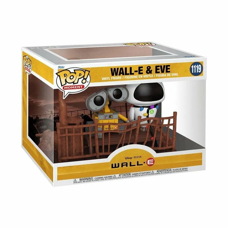 Фигурка Funko Pop! Moment: Disney Pixar WALL-E & EVE Authentic Vinyl Figure (#1119)