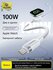Baseus Сетевой кабель питания USB Type-C/USB Type-C, 1.2 м, белый