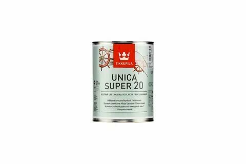 Краска Tikkurila Unika Super, 0.9 л, матового покрытия