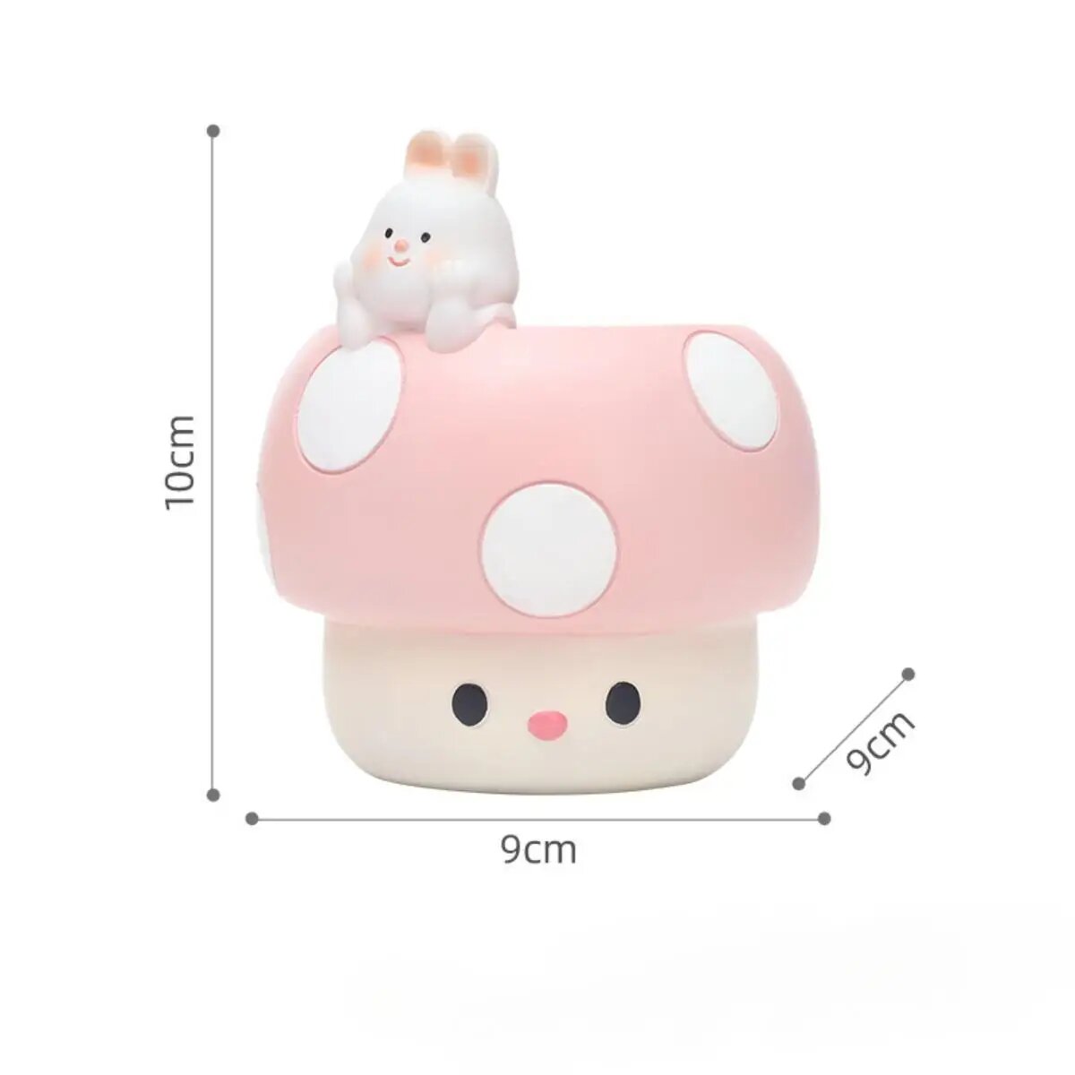 Горшок для цветов homyl из резины Розовый, Rabbit