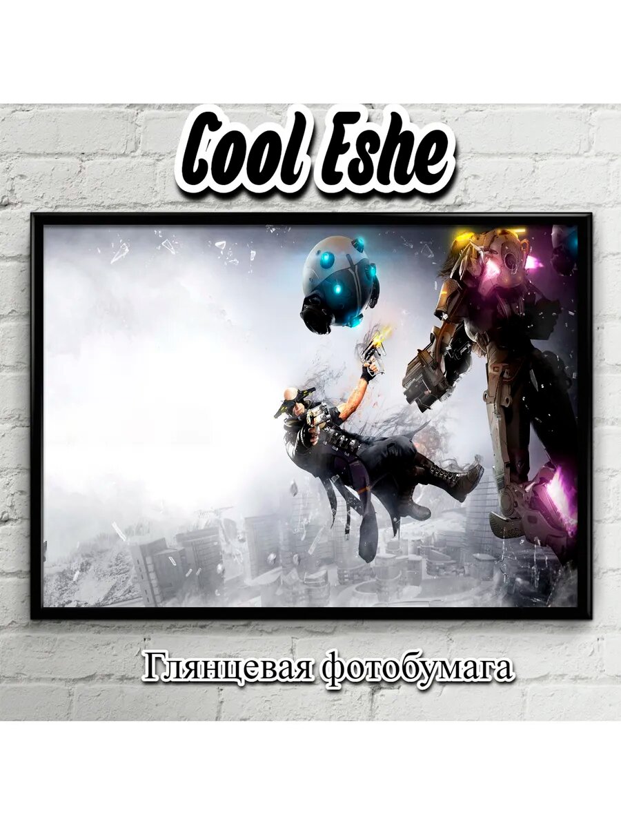 Плакат "lawbreakers faust, заставка" А3