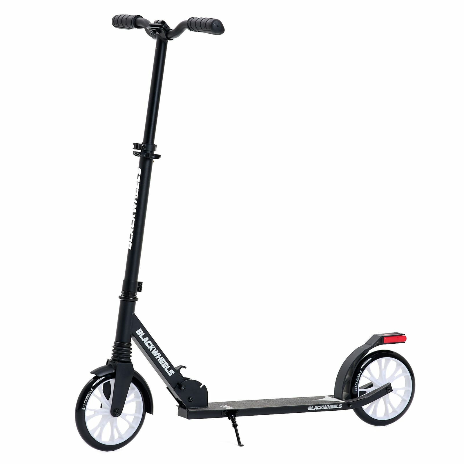 DECATHLON самокат Decathlon Blackwheels Zoom, черно-белый