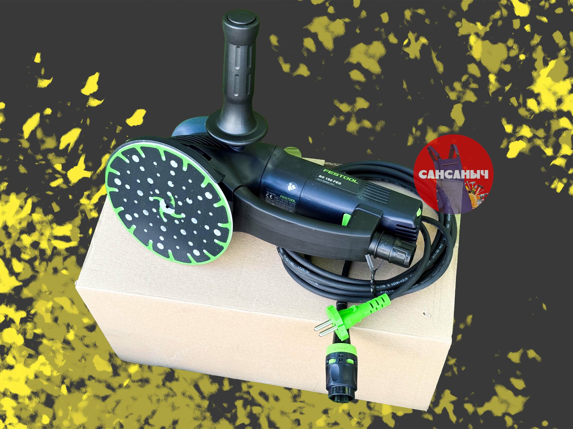 Эксцентриковая машинка с редуктором Festool ROTEX RO 150 FEQ 575066