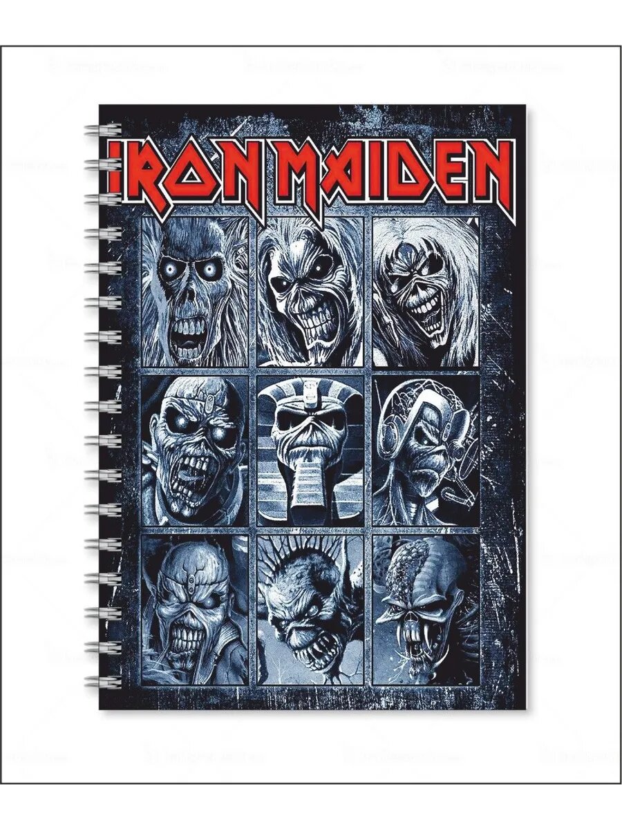 Тетрадь Iron Maiden - Айрон Мэйден