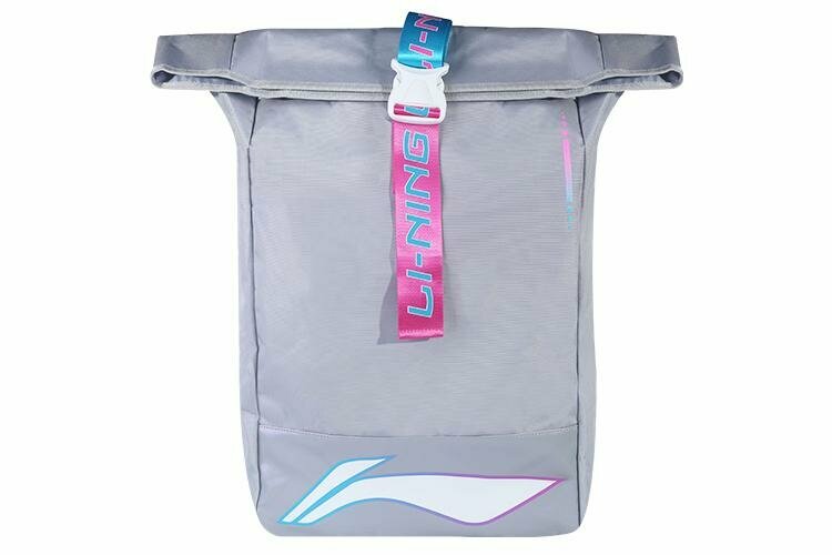 Рюкзак мужской Li-Ning Fabric With Polyester Travel Bag Large Light Gray 1120897916
