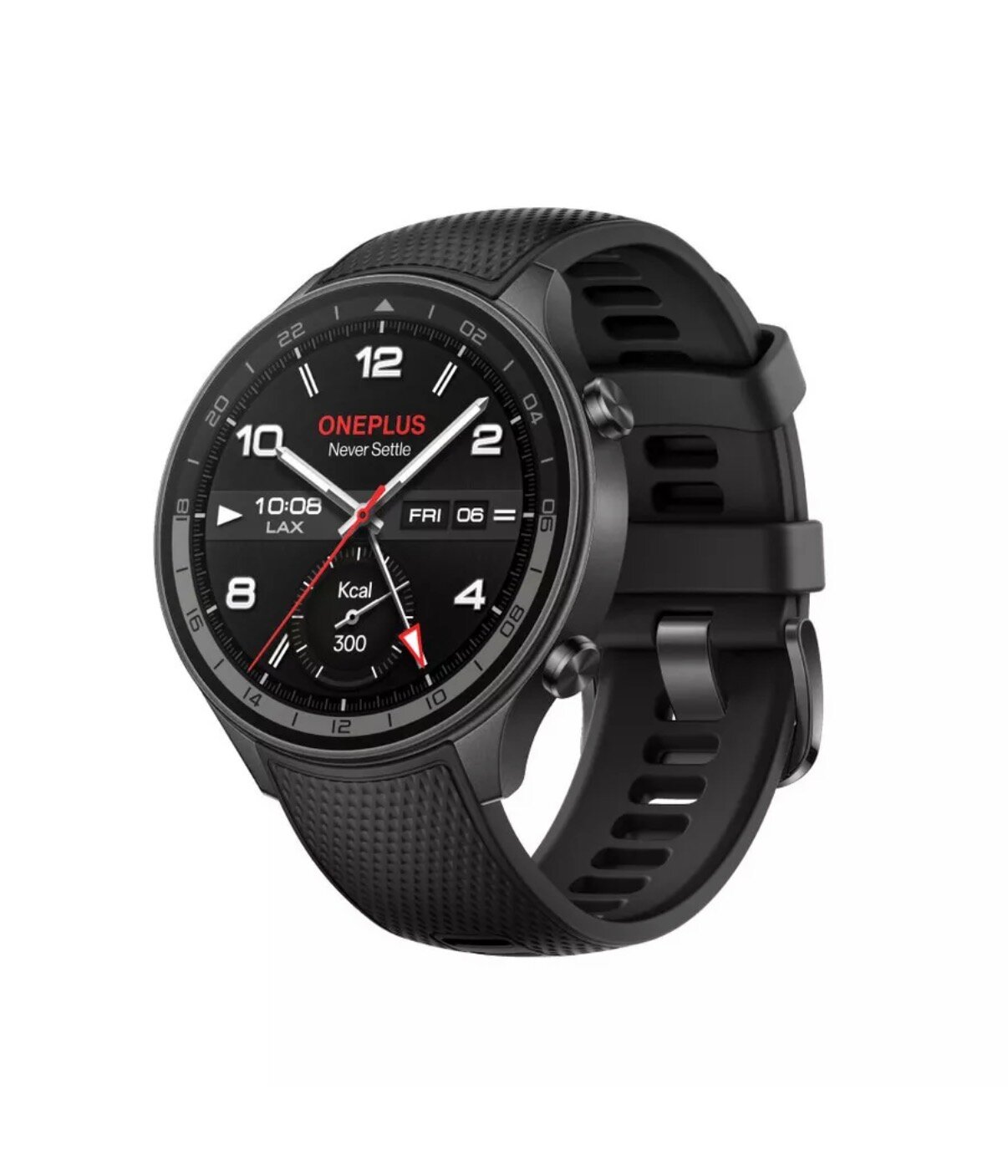Смарт-часы OnePlus Watch 2R Gunmetal Gray, AMOLED, защита IP68, GPS, аккумулятор 500 мАч
