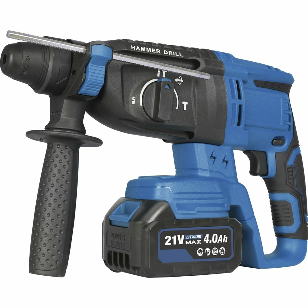 Перфоратор аккумуляторный бесщеточный Redbo ORH-21A (21В Li-on 1х4,0Ач; 2,8Дж; 6300уд/мин; SDS-plus) 53897