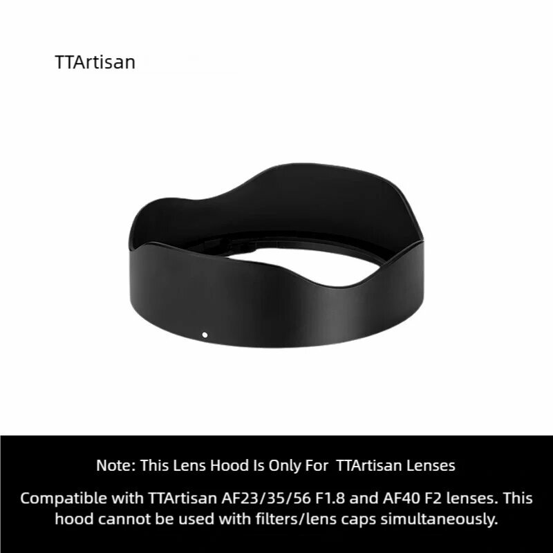 Бленда для объектива TTArtisan квадратная 52 мм Lotus shaped-black