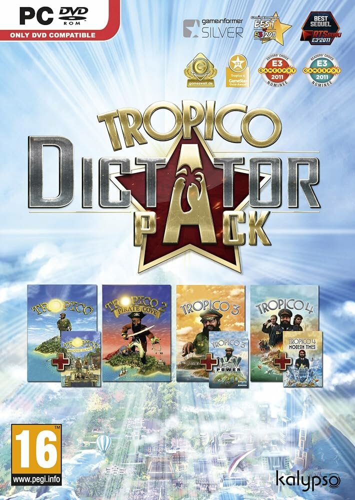 Tropico Dictator Pack Bundle, Все страны