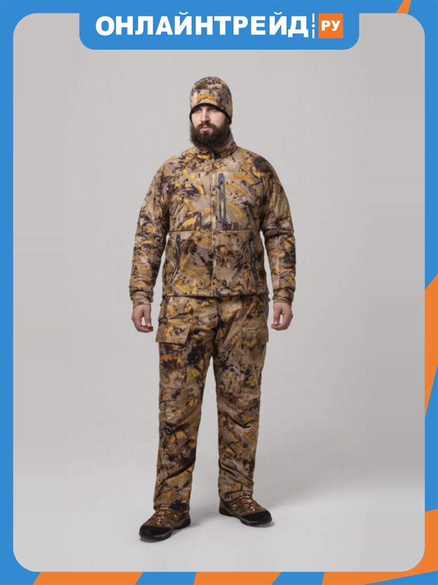 Костюм Remington SW Remington 3 в 1 Blizzard Fit Yellow Waterfowl Honeycombs р. 2XL разм. (58-60)