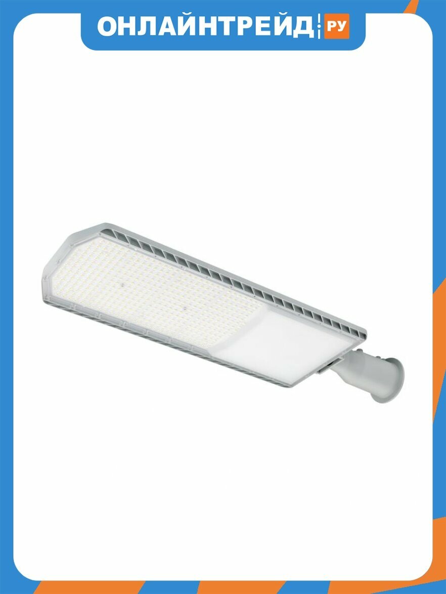 Консольный светильник Русский Свет уличный ДКУ RD 10 P 200W SHB 850 GR 719х244мм 200Вт 5000К IP66 сер, 17121023068