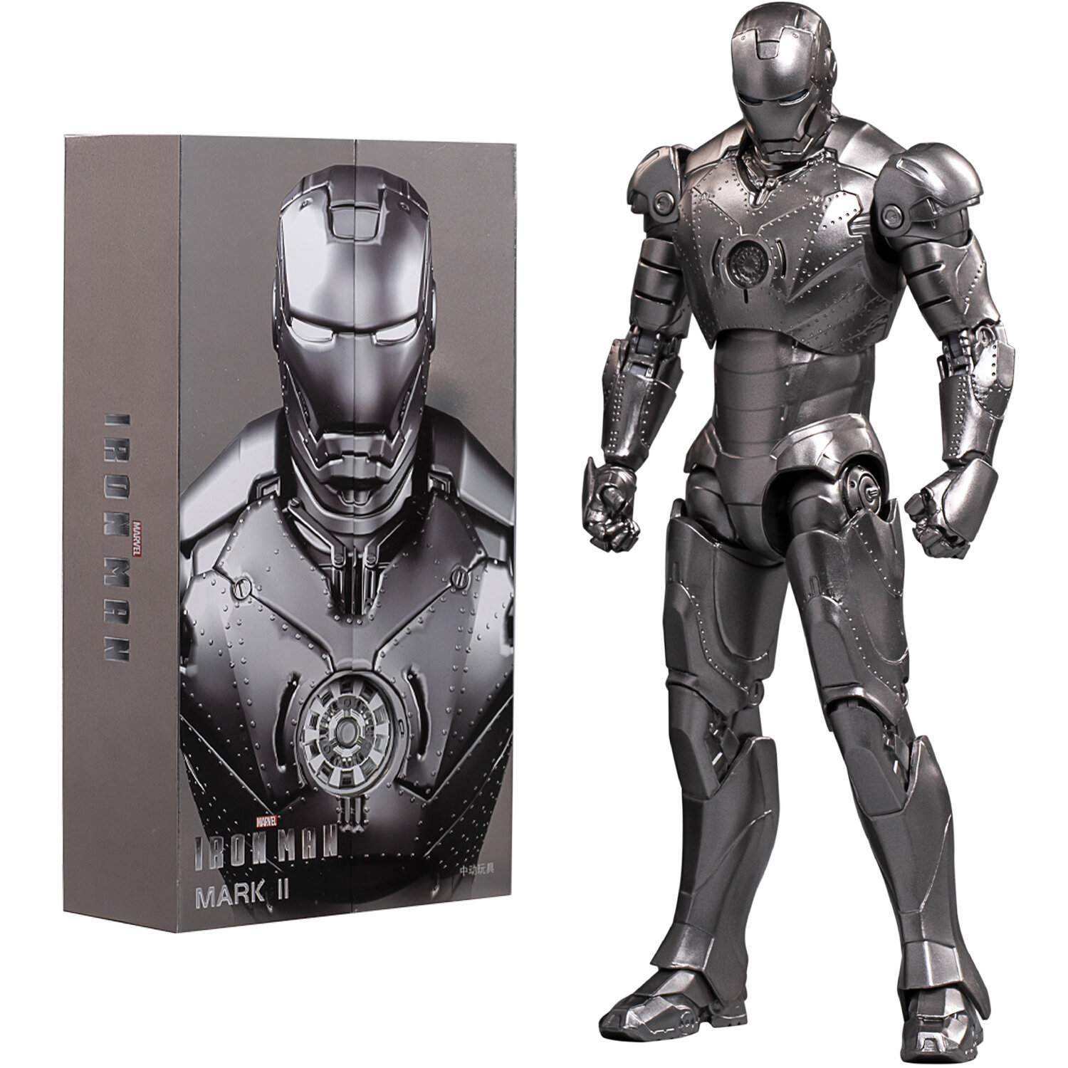 Масштабная фигурка унисекс Iron Man Marvel The Avengers MK2 Gannak, Iron Man MK2