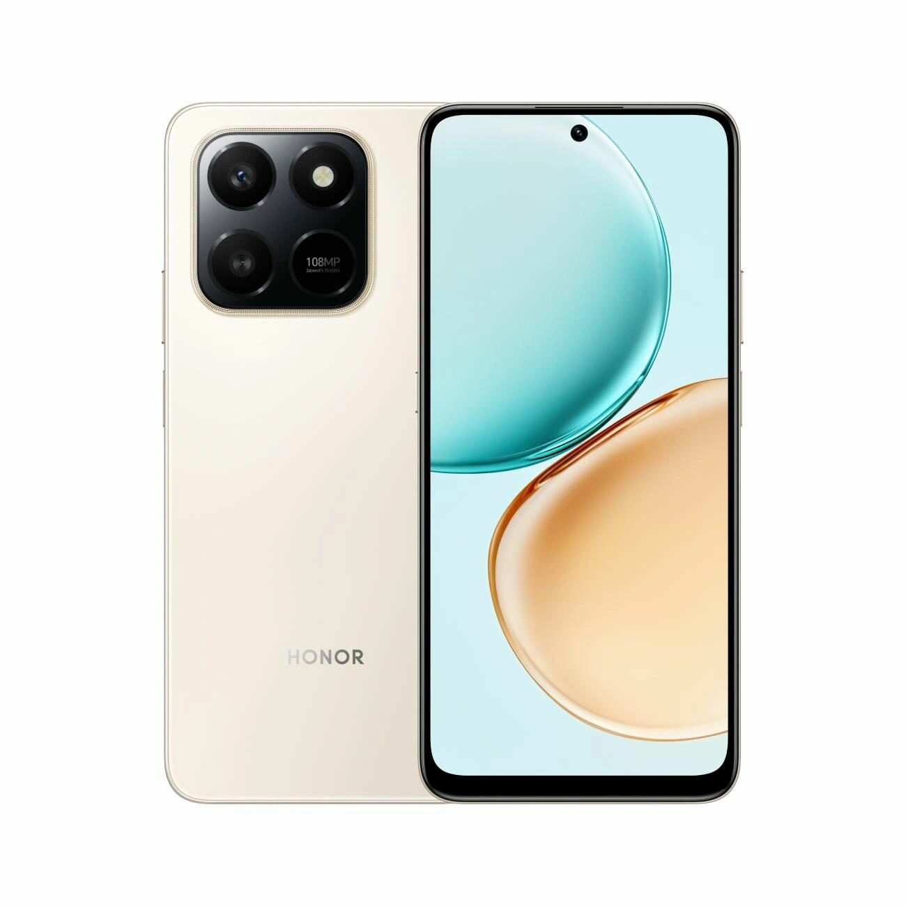 Смартфон HONOR X7d 8/256GB 5109BXJV GOLD