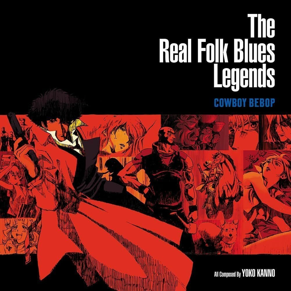 Виниловая пластинка Yoko Kanno – OST Cowboy Bebop: The Real Folk Blues Legends [Darkblue Vinyl] (2 LP)