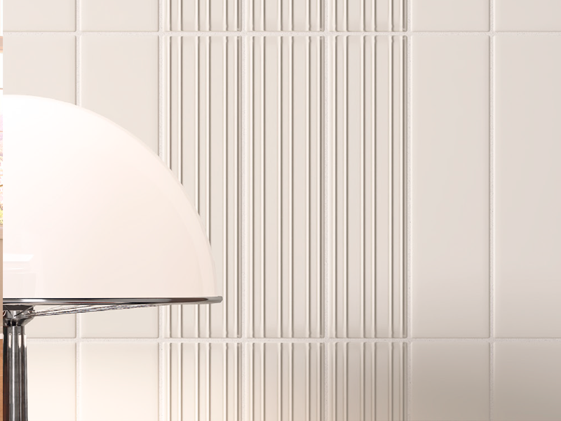 Керамическая плитка Equipe Lumina 32399 Белый Глянцевая 6x24,6 см