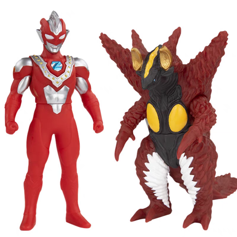 Фигурки унисекс BANDAI Ultra Battle Scale Figures Ultraman Z Beta Shock with Zhabangdon