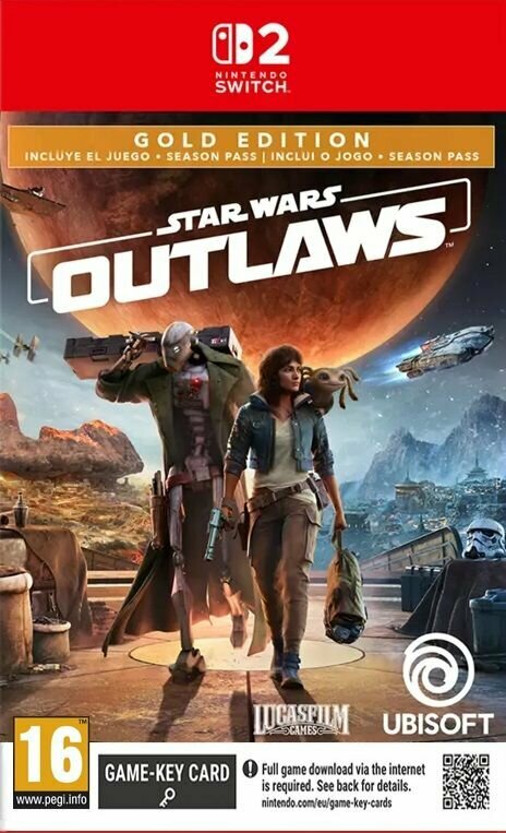 Star Wars Outlaws Gold Edition для Nintendo Switch 2 (русская версия)