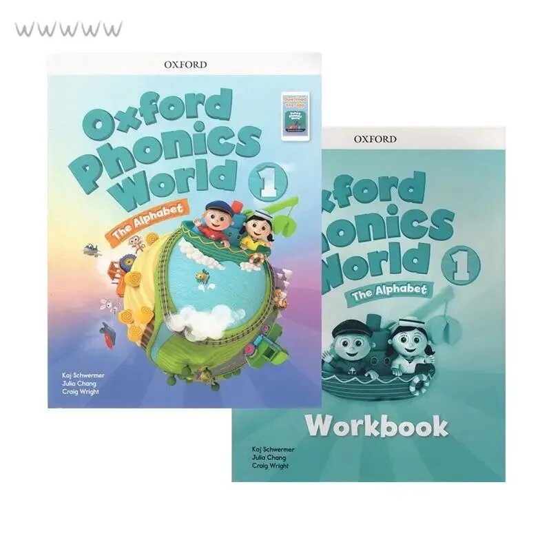 Oxford Phonics World Level 1. Полный комплект. Student Book + Workbook | Wright Craig, Antonelli Mirta Alejandra