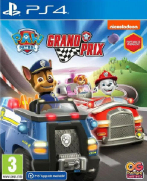 Видеоигра Sony Paw Patrol Grand Prix Для PS4, оригинал, гарантия 1 год