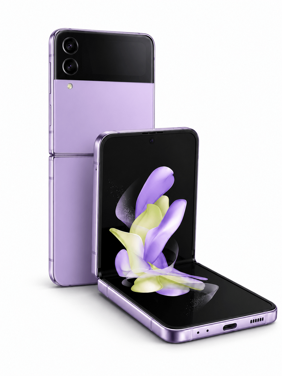 Смартфон Samsung Galaxy Z Flip4 5G, складной, фиолетовый, 8+128 ГБ