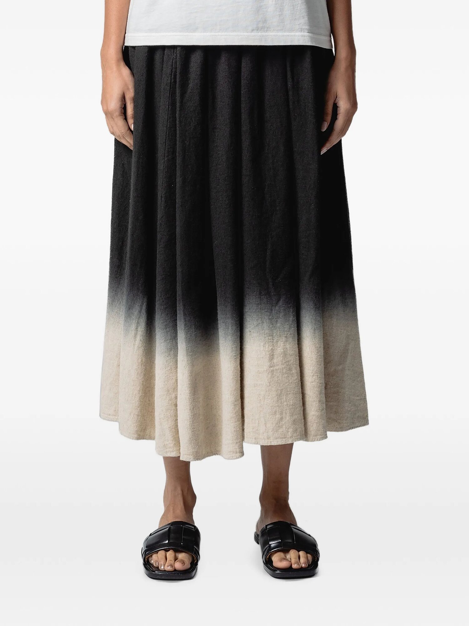 Юбка Ombre-effect midi skirt