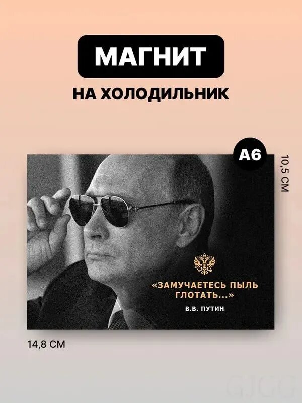 Магнит на холодильник Цитаты Путина