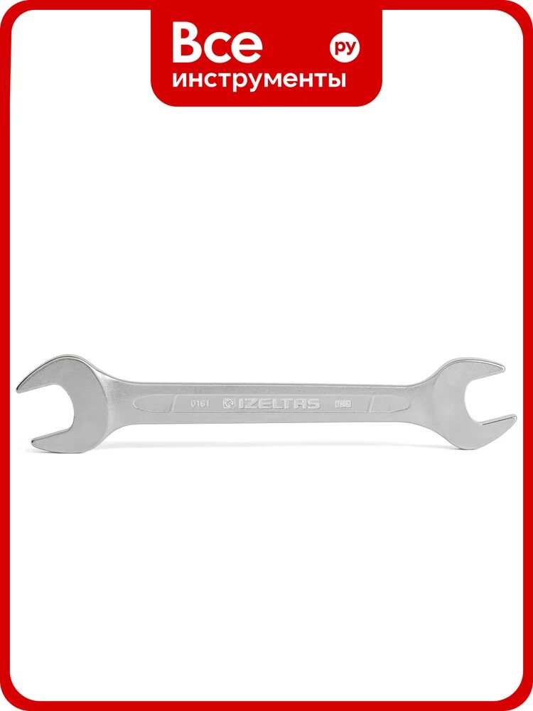 Рожковый ключ IZELTAS дюймовый удлинённый sae 15/16"x1", длина 265 мм, 161012325