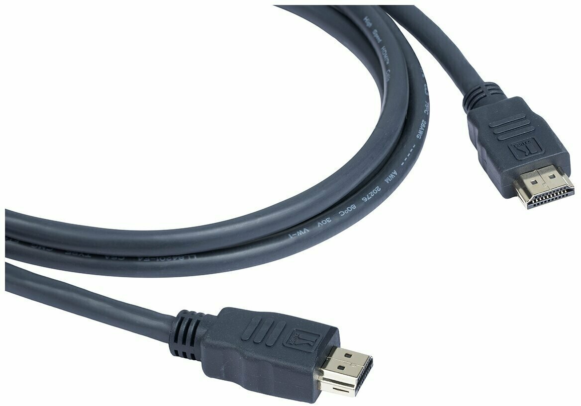 Кабель HDMI - HDMI Kramer C-HM/HM-6 1.8m — фото 1