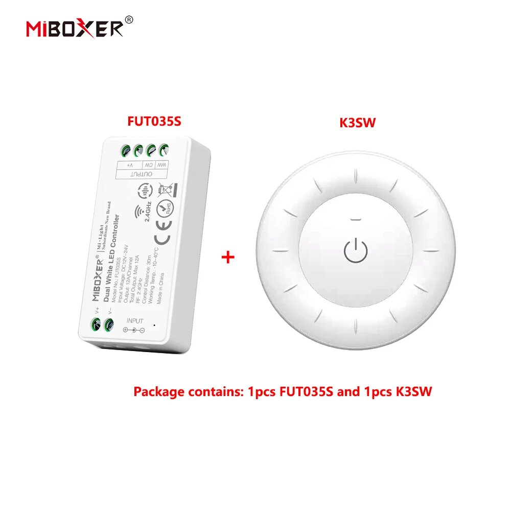 Miboxer RGB-контроллер FUT035S+K3/K3S для светодиодных лент K3SW and FUT035S