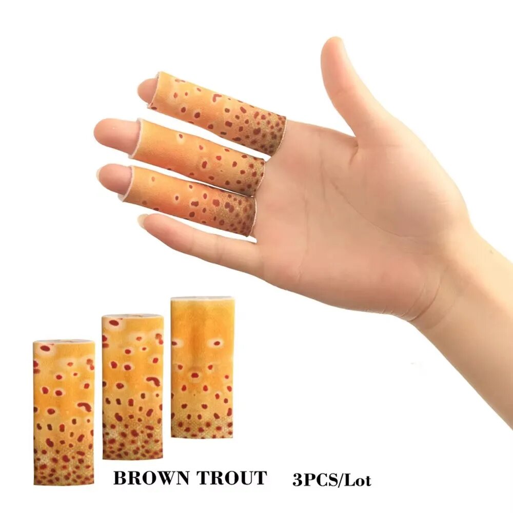 Напальчники для стриппинга Brown Trout 3шт