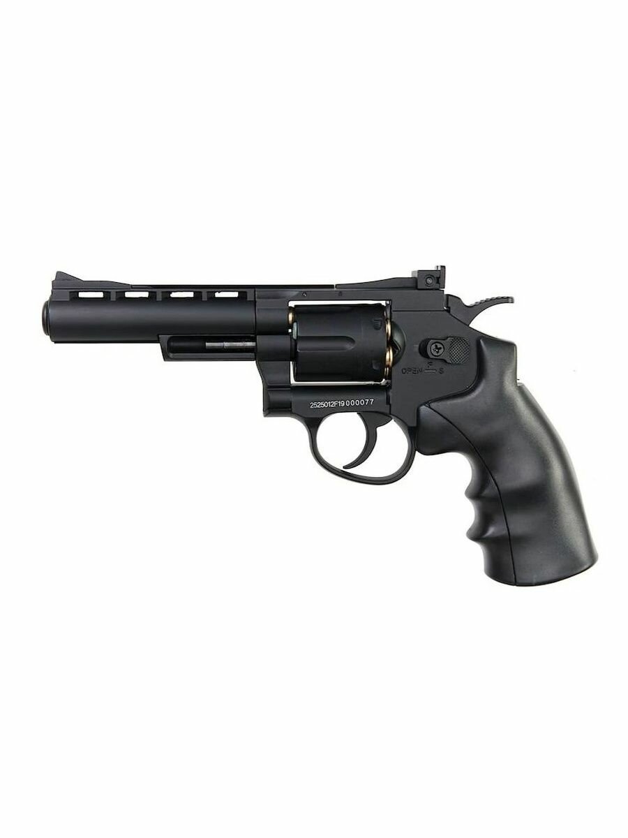 Револьвер страйкбольный WELL PRO Smith & Wesson, CO2, алюминиевый корпус
