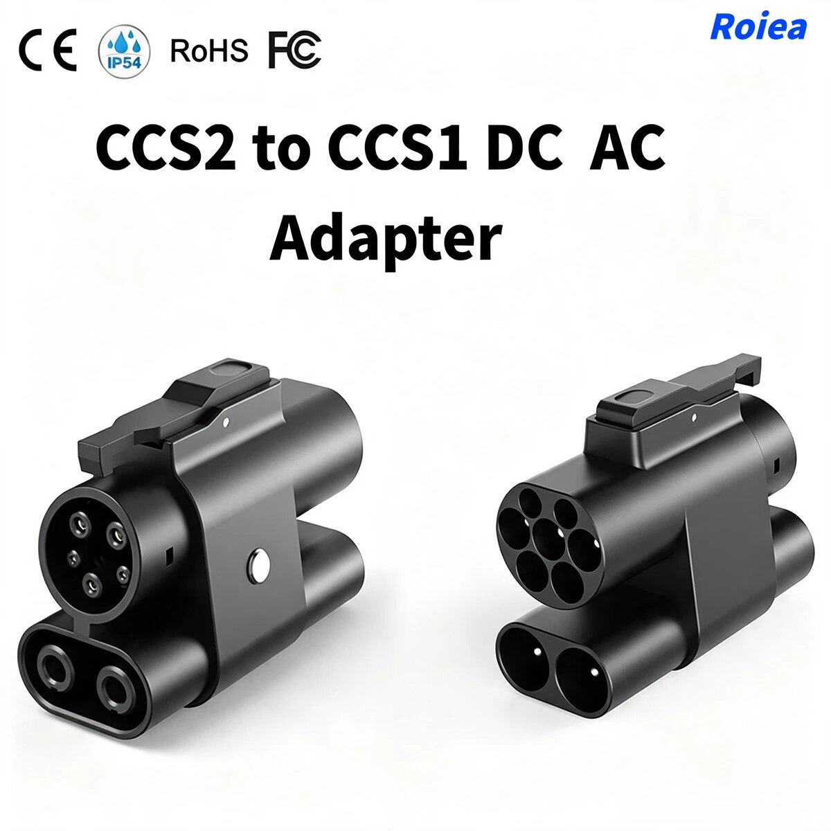 Адаптер Roiea CCS2-CCS1 250A для электромобиля