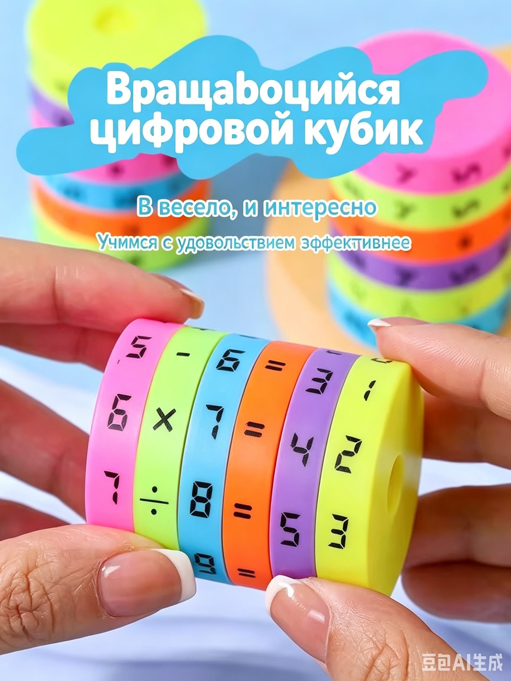 Дошкольная Математическая игра Детские игрушки