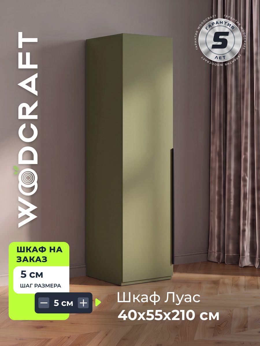 Распашной шкаф Луас-1.1-40-55-210 Оливия