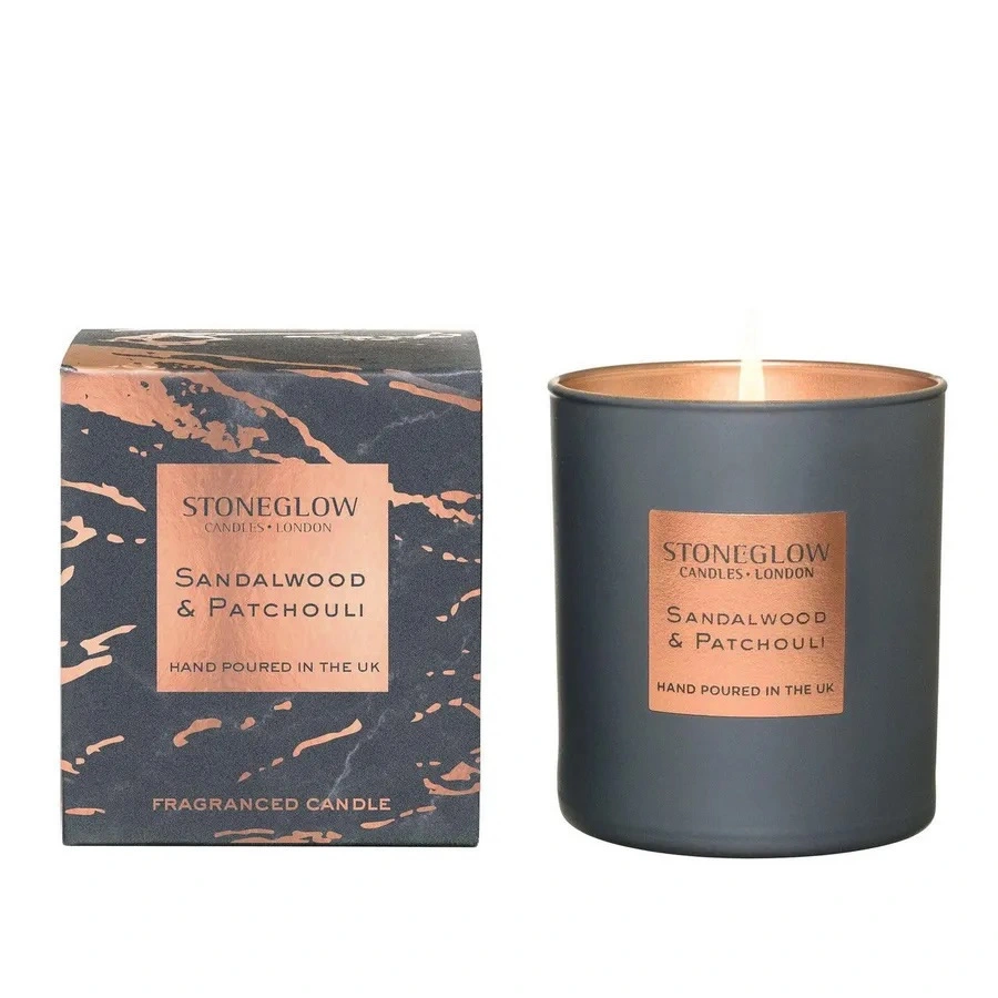 Stoneglow Papyrus Woods and Jasmine парфюмированная свеча 220 гр / Папирус Жасмин