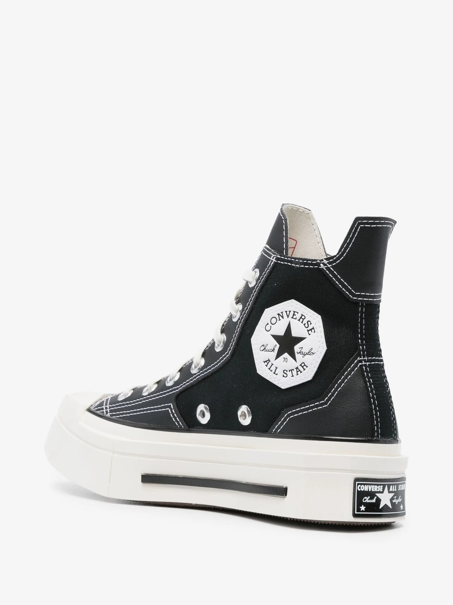 Кроссовки Converse Chuck 70 De Luxe Squared, размер 9.5 US, черный — фото 1