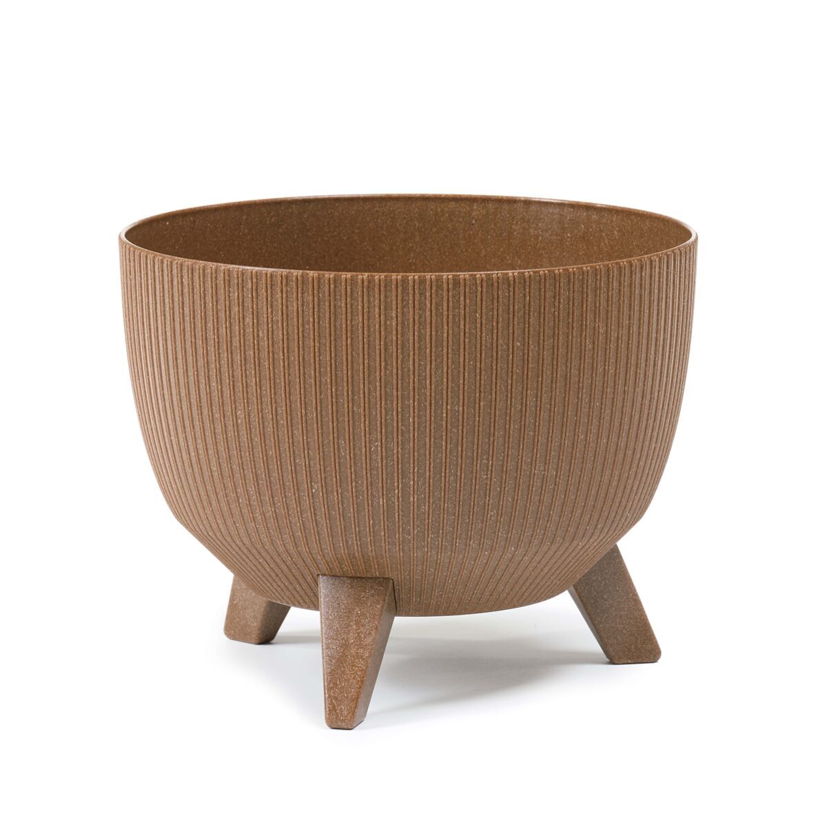 Кашпо ROMA ECO WOOD Jumper на ножках d24, h19 см 5,1л натуральное дерево 962-38