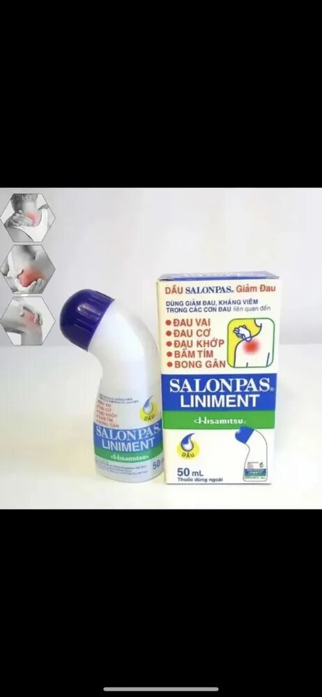 Лосьон обезболивающий salonpas