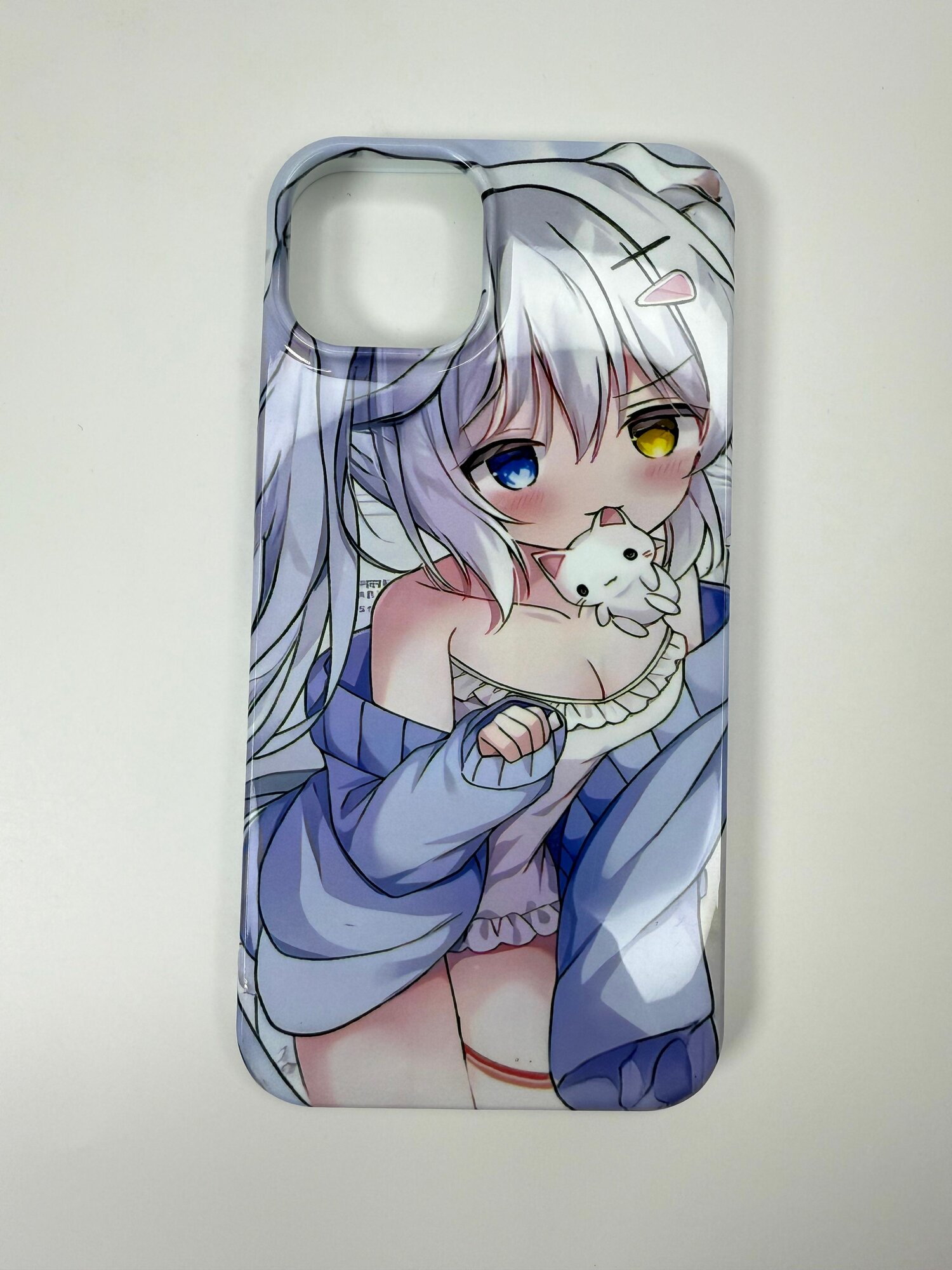 Чехол-Накладка для смартфона Apple iPhone 13, материал пластик, цвет белый — фото 1