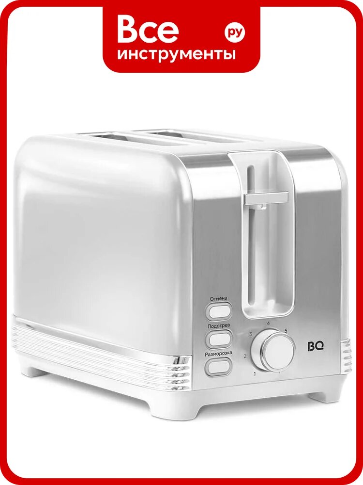 Тостер BQ t1000 белый 86197677