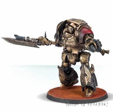 Legio Custodes Contemptor-Achillus Dreadnought / Вархаммер 40к смола / Warhammer 40000 миниатюры