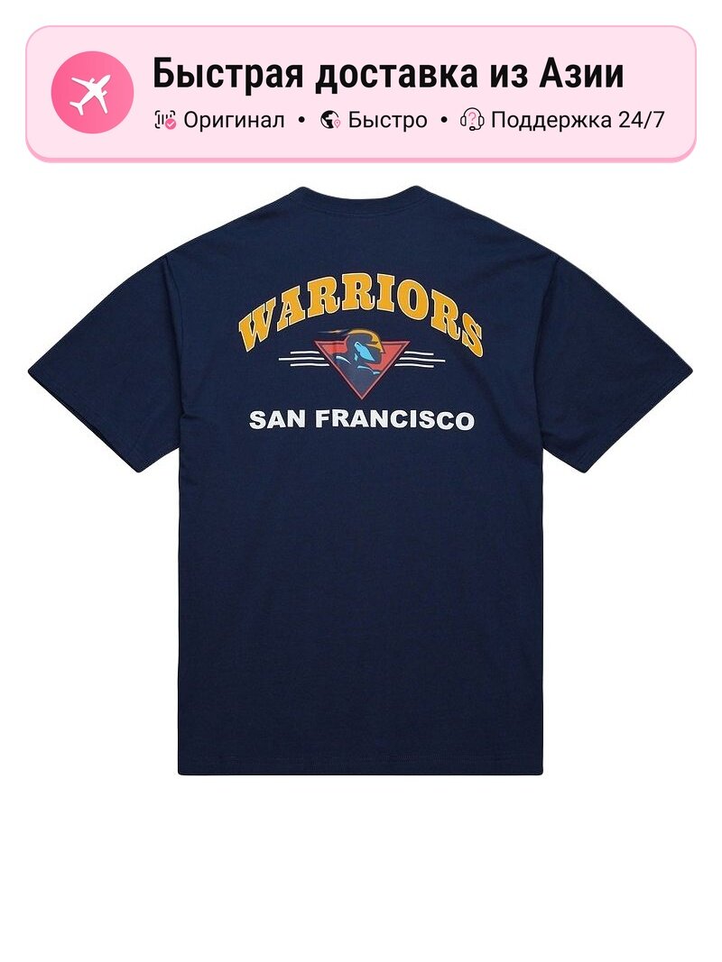 Футболка Mitchell & Ness Mitchell Ness x NBA Golden State Warriors