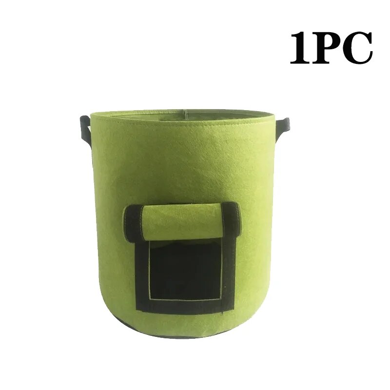 Зеленый горшок для выращивания картофеля L-38L, 1pc