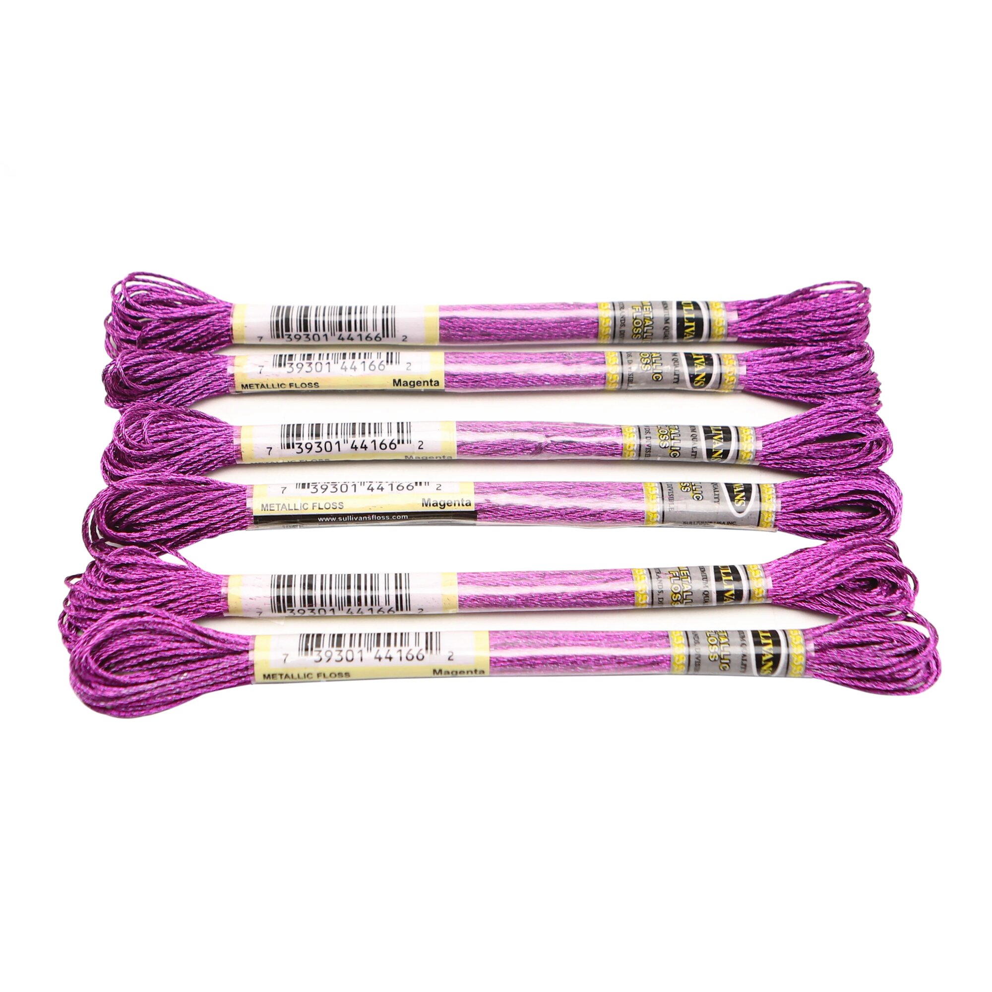 Нитки для вышивки Amo Magenta, 6 шт.