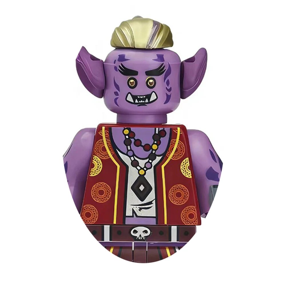 Мини-фигурка LEGO Troll, фиолетовый, Fuse