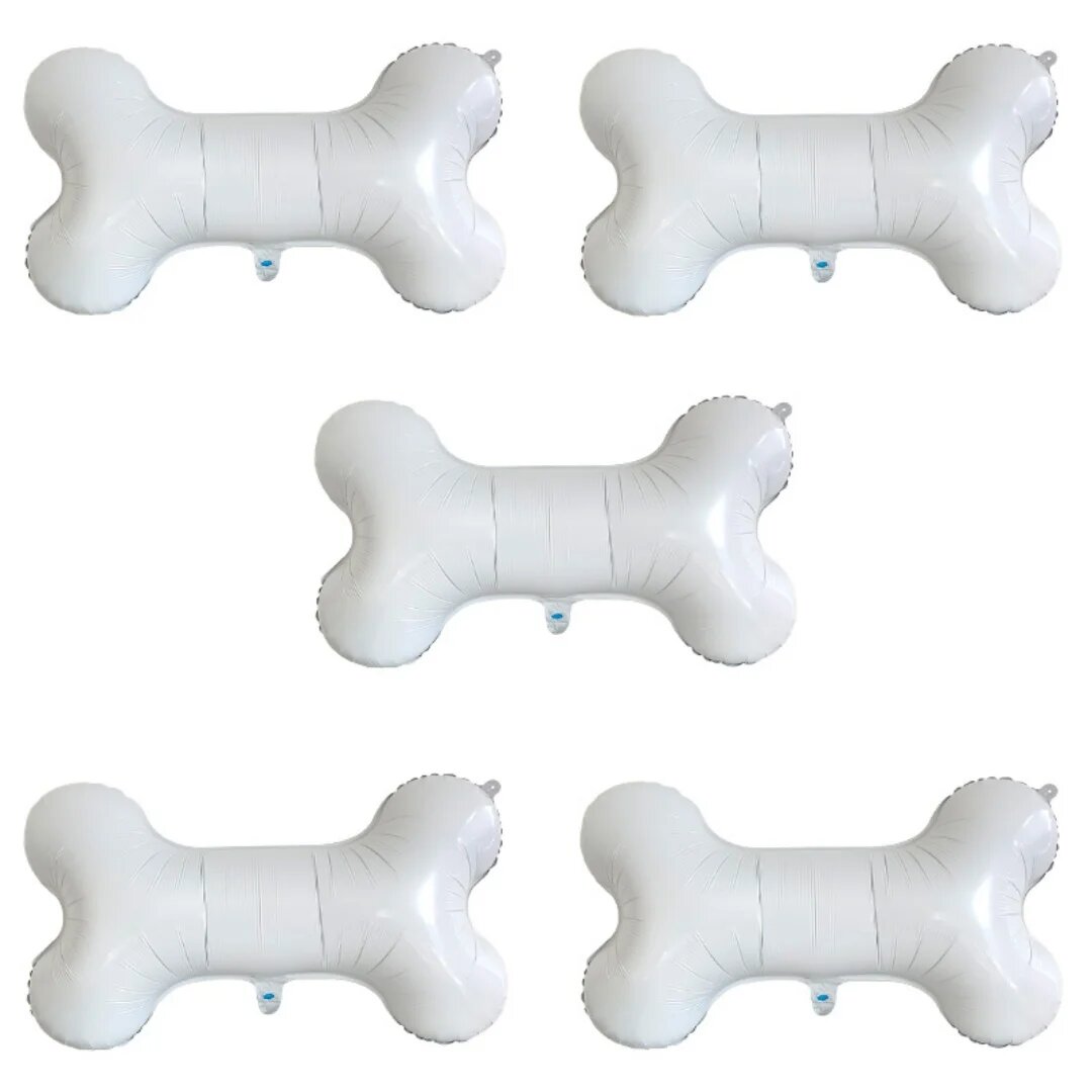 5 шт. фольгированные шары кость 40x60 см, цвет 5